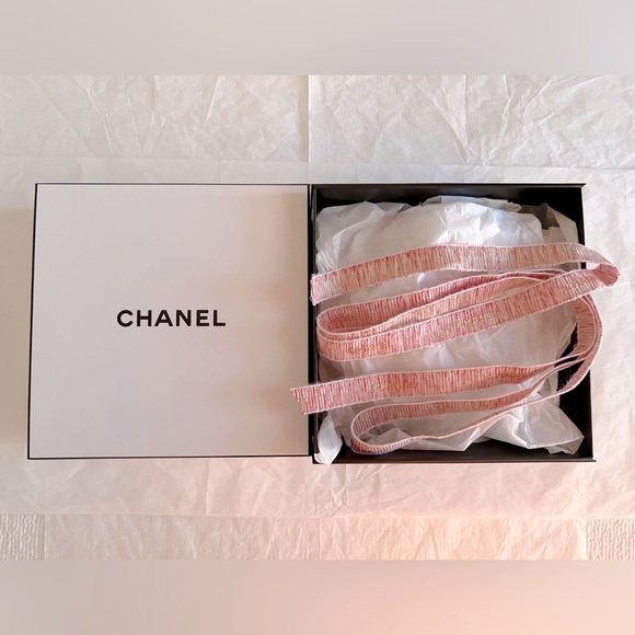 CHANEL | Other | Chanel Gift Box With Ribbon | Poshmark